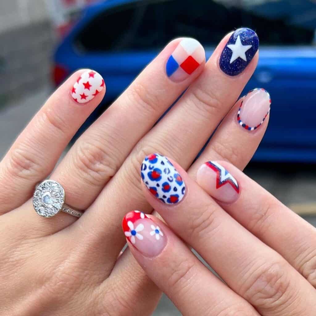 American Flag Short Nails Pictures, Photos, and Images for Facebook ...