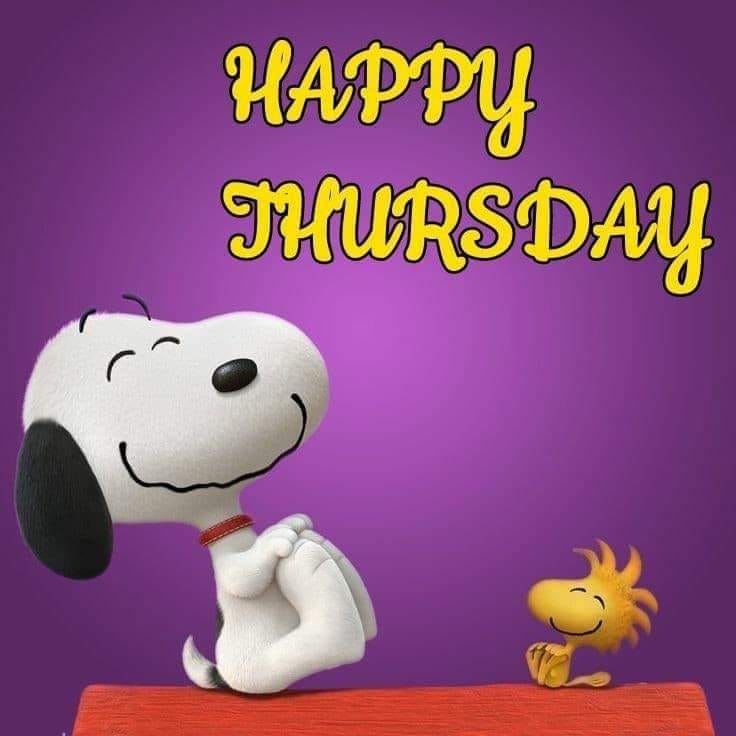 Happy Snoopy & Woodstock - Happy Thursday Pictures, Photos, and Images ...