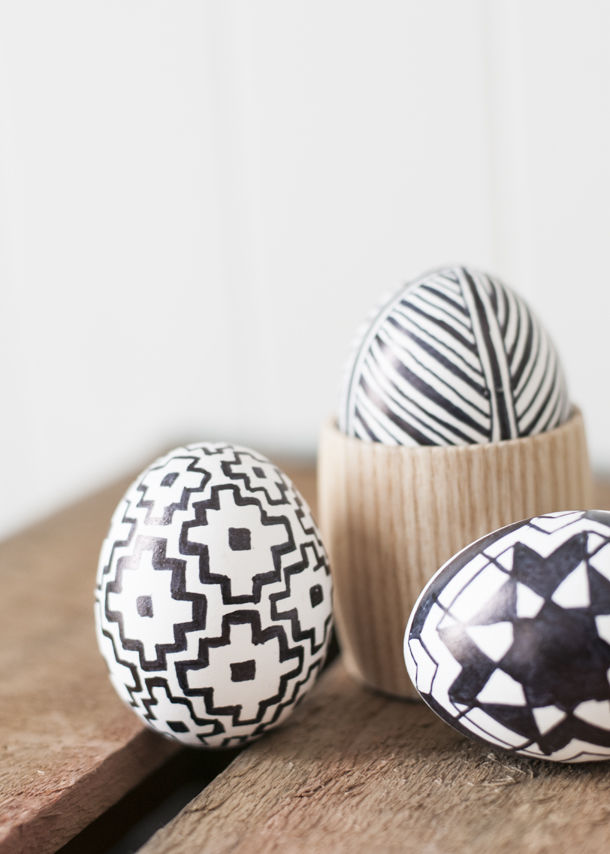 Black And White Designed Easter Eggs Pictures, Photos, and Images for ...
