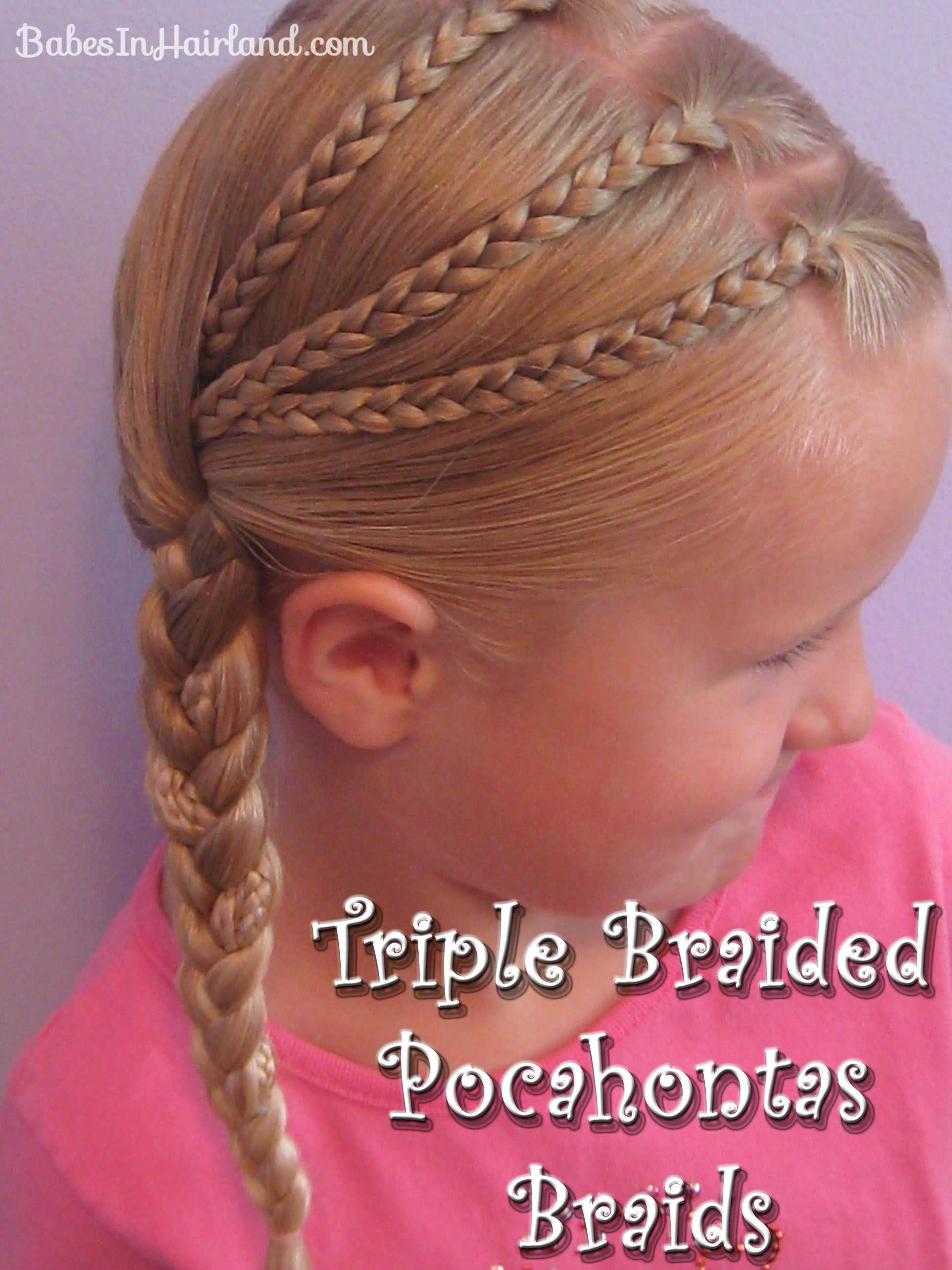 Triple Braided Pocahontas Braids Pictures, Photos, and Images for ...