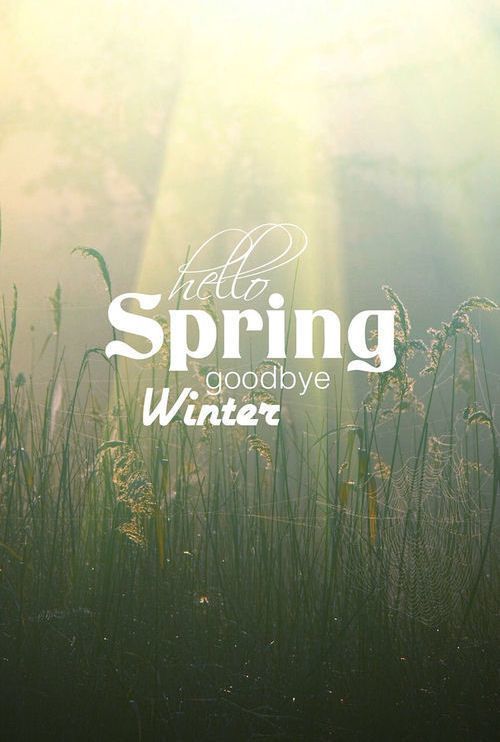 Hello Spring & Goodbye Winter Pictures, Photos, and Images for Facebook ...