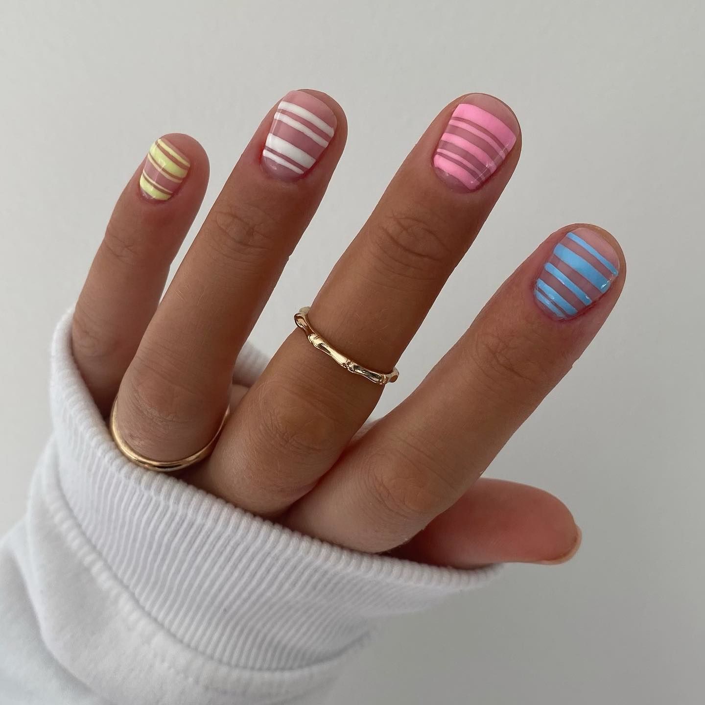 Color Line Nails Pictures, Photos, and Images for Facebook, Tumblr ...