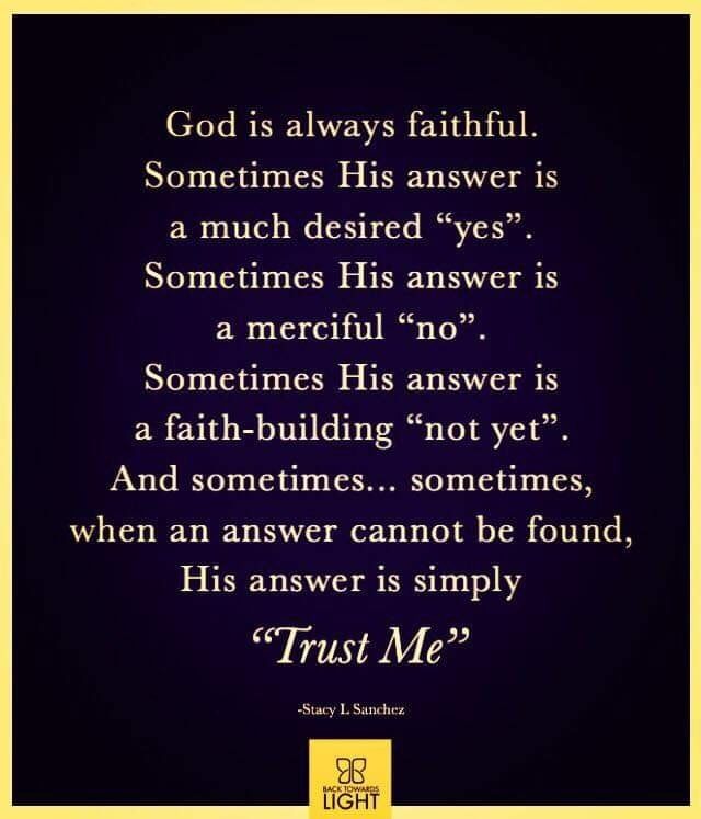 God Is Always Faithful. Pictures, Photos, and Images for Facebook ...