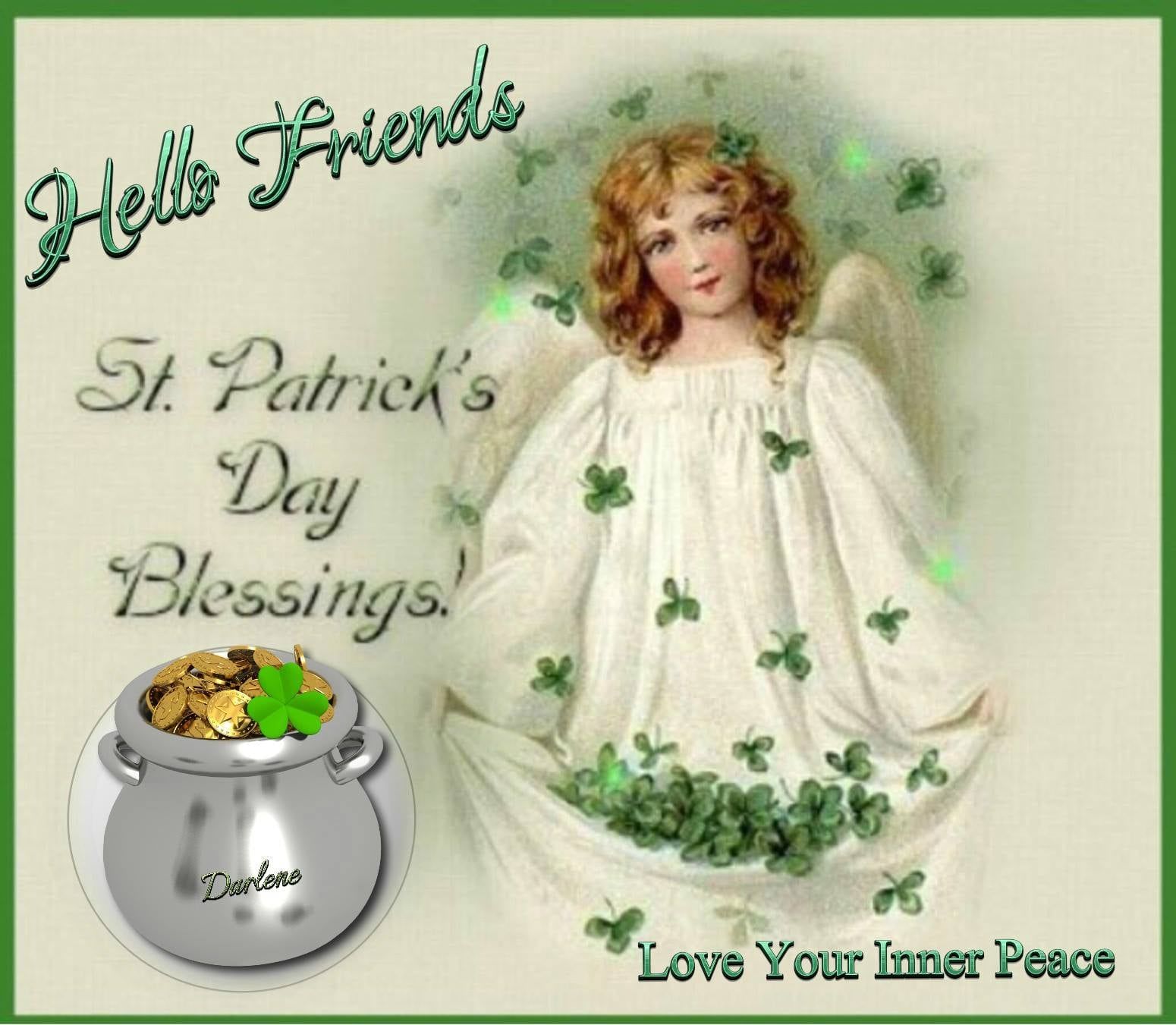 Hello Friends. St Patrick's Day Blessings Pictures, Photos, and Images ...