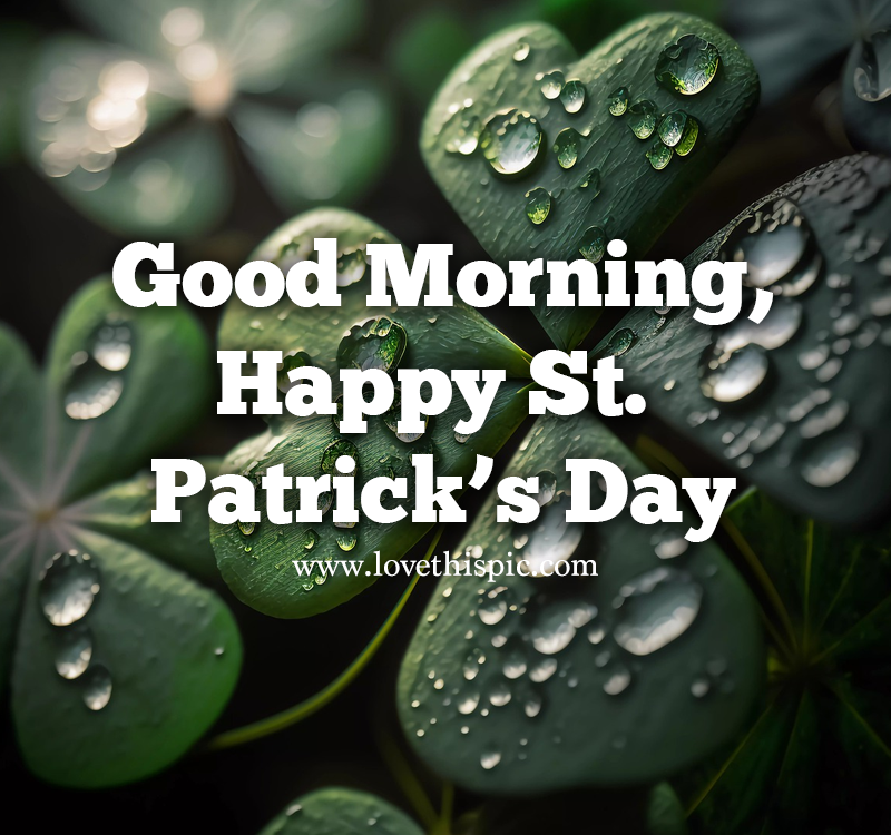 Good Morning, Happy St. Patrick's Day Pictures, Photos, and Images for ...
