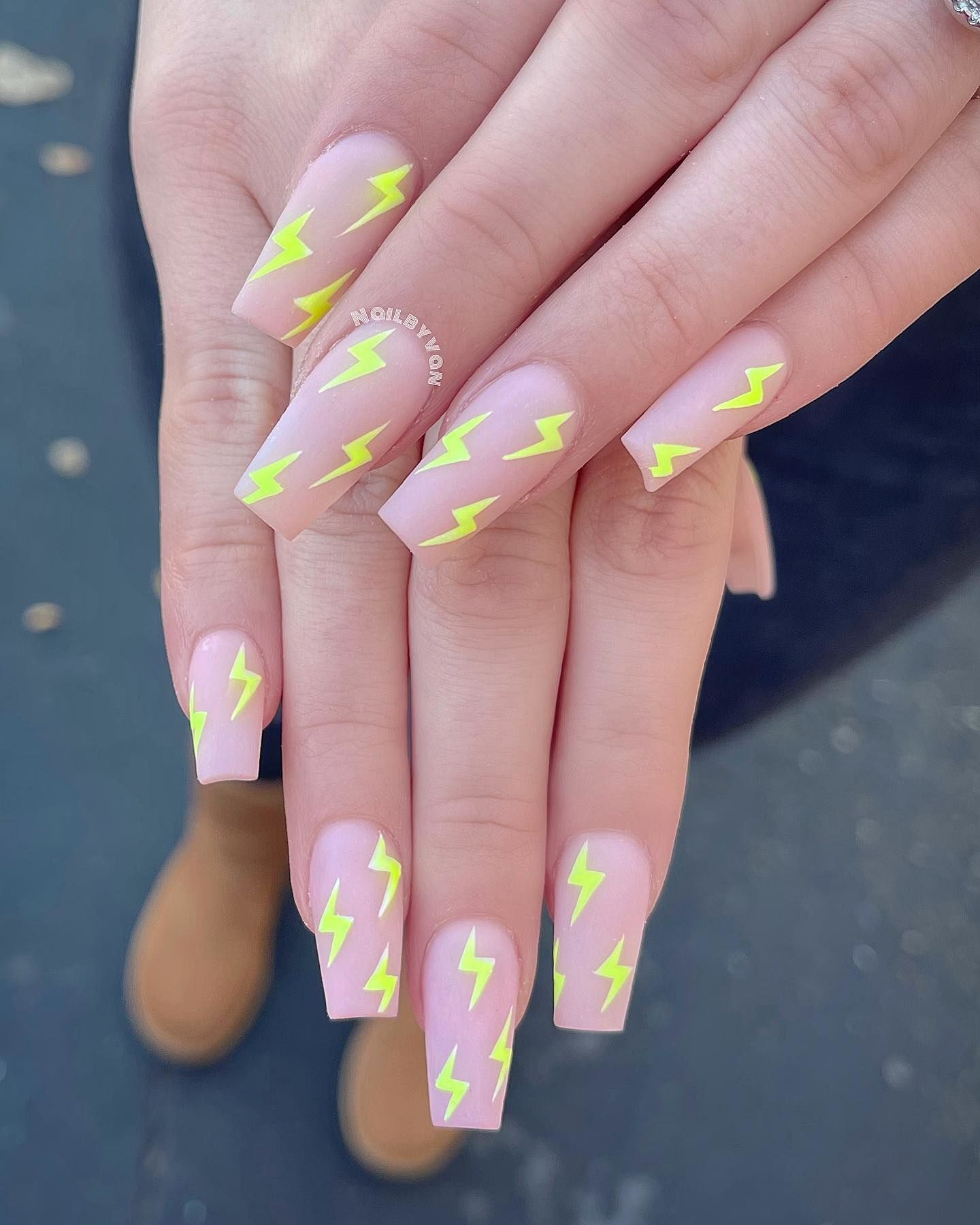 Neon Lightning Nails Pictures, Photos, and Images for Facebook, Tumblr ...