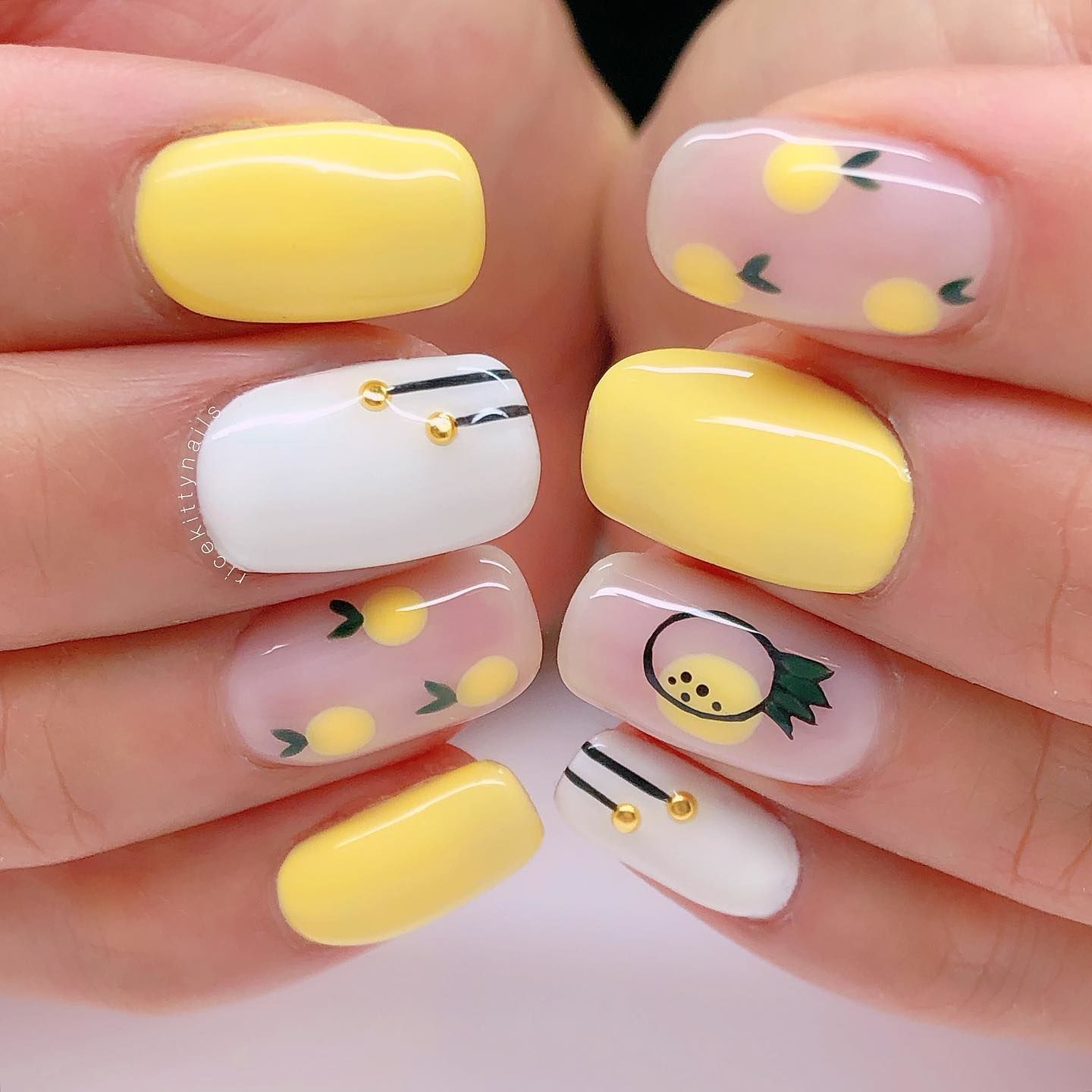 Summer Lemon Nails Pictures, Photos, and Images for Facebook, Tumblr ...