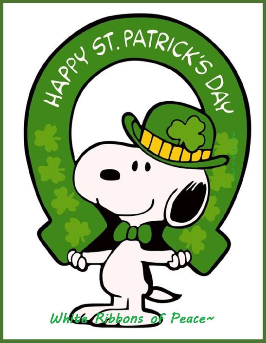 Happy St. Patricks Day Snoopy Greeting Pictures, Photos, and Images for ...