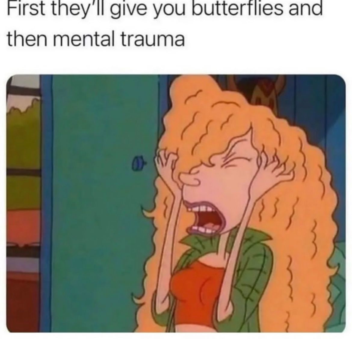 First They'll Give You Butterflies And Then Mental Trauma Pictures ...