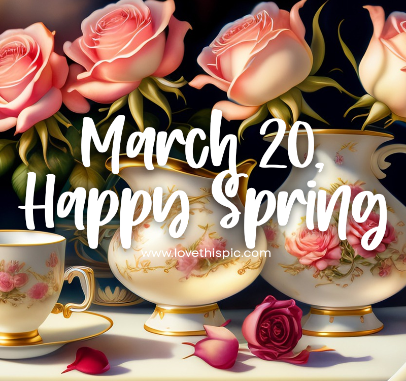 March 20 And Happy Spring Pictures, Photos, and Images for Facebook ...