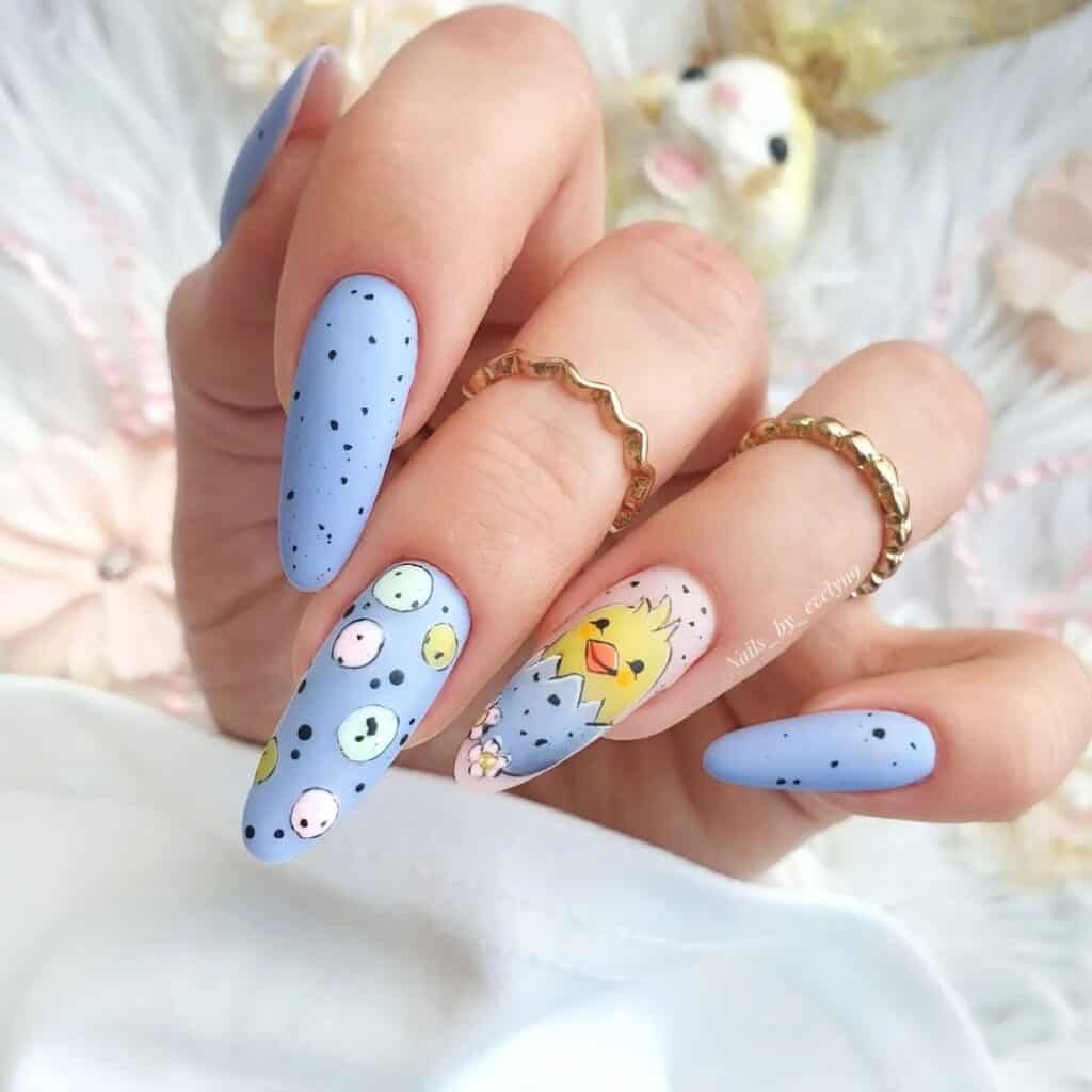 Almond Easter Nails Pictures, Photos, and Images for Facebook, Tumblr ...