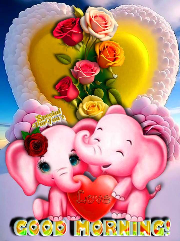 Cute Elephant Good Morning Quote Pictures, Photos, and Images for ...