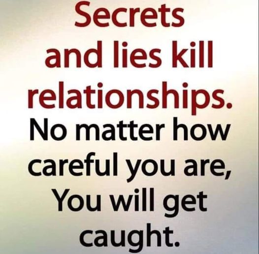 Secrets And Lies Kill Relationships. Pictures, Photos, and Images for ...