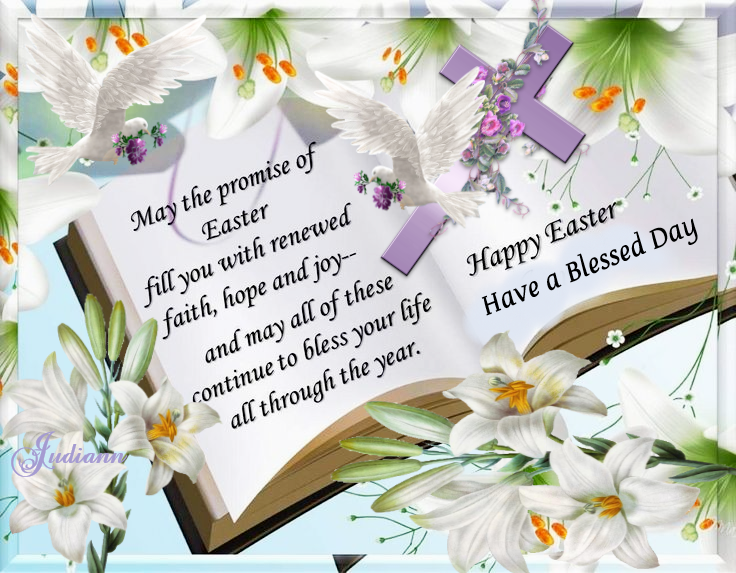May The Promise Of Easter Fill You Renewed Faith, Hope And Joy And May ...
