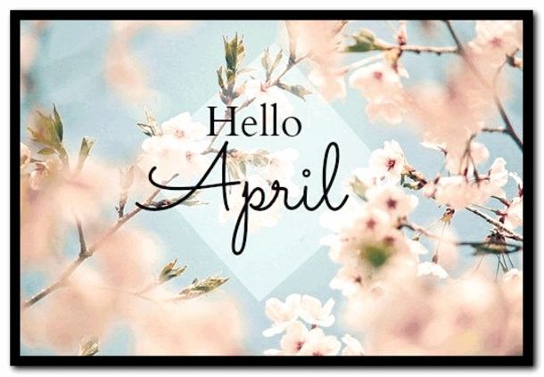 Hello April With Beautiful Flowers Pictures, Photos, and Images for ...