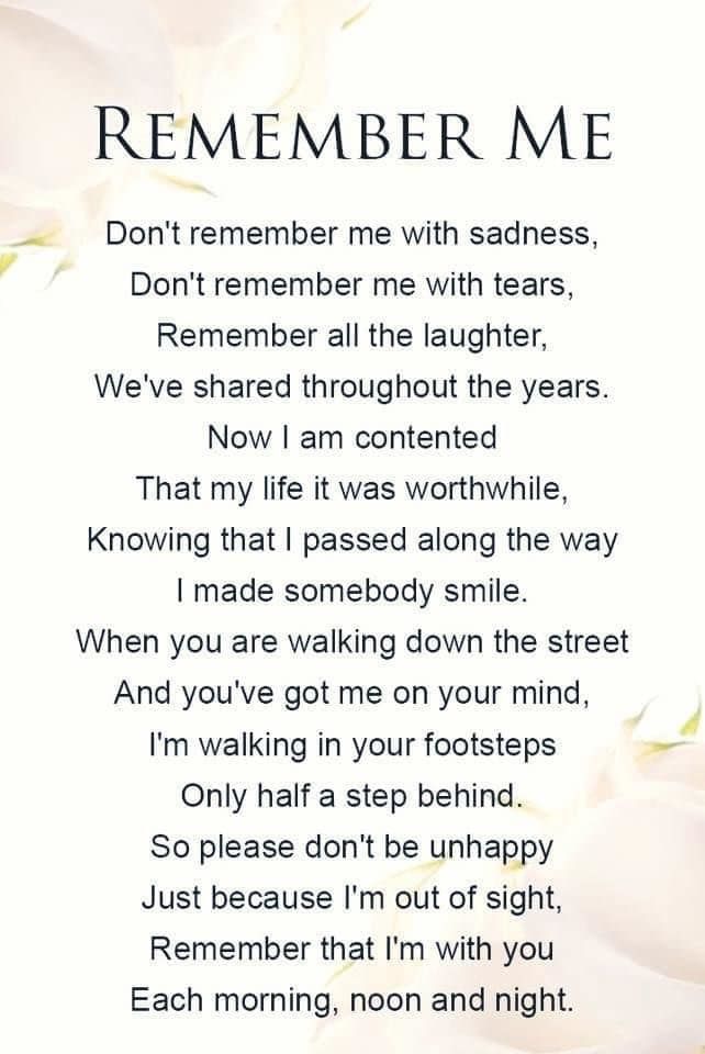 Remember Me Pictures, Photos, and Images for Facebook, Tumblr ...