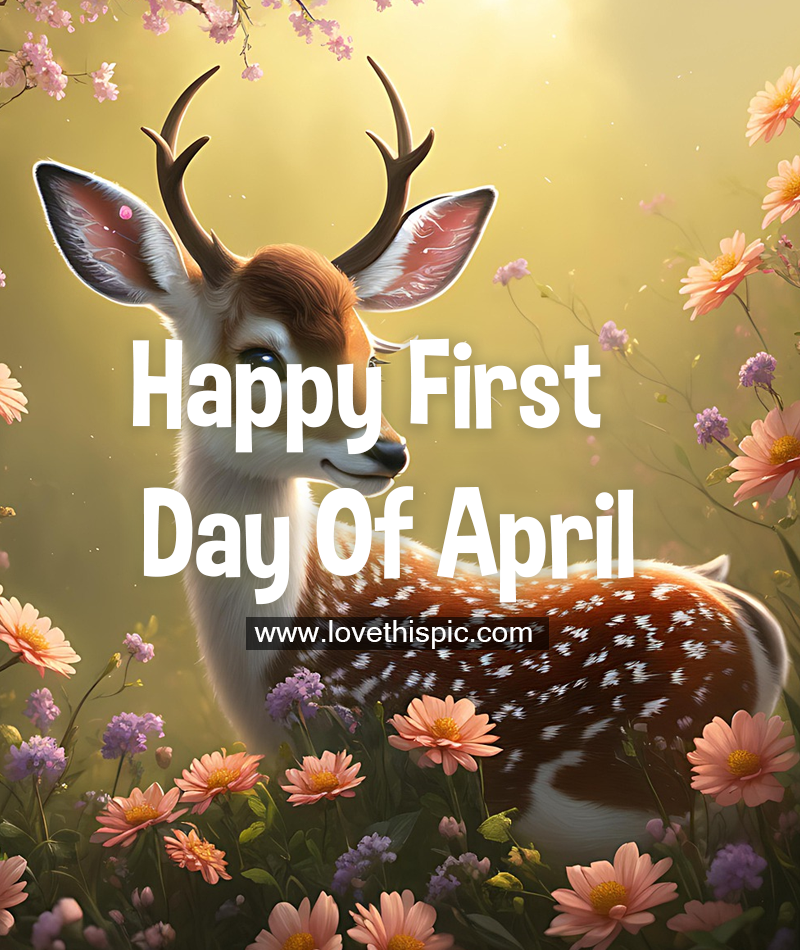 Ai Deer - Happy First Day Of April Pictures, Photos, and Images for ...