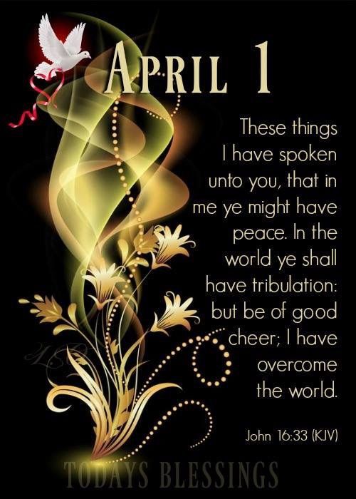 April 1 Blessings Pictures, Photos, and Images for Facebook, Tumblr ...