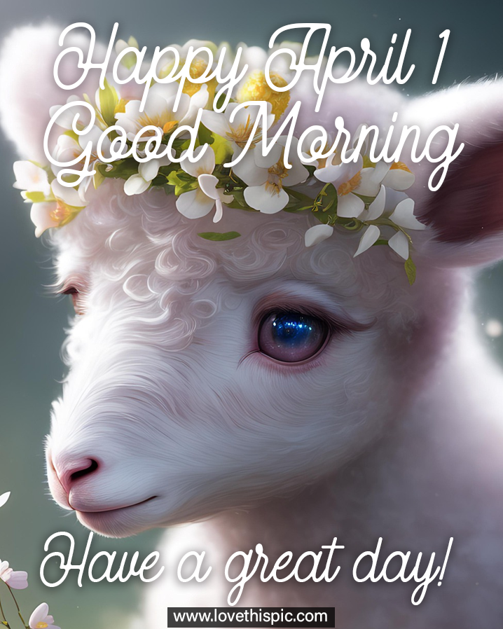 Happy April 1, Good Morning Pictures, Photos, and Images for Facebook ...
