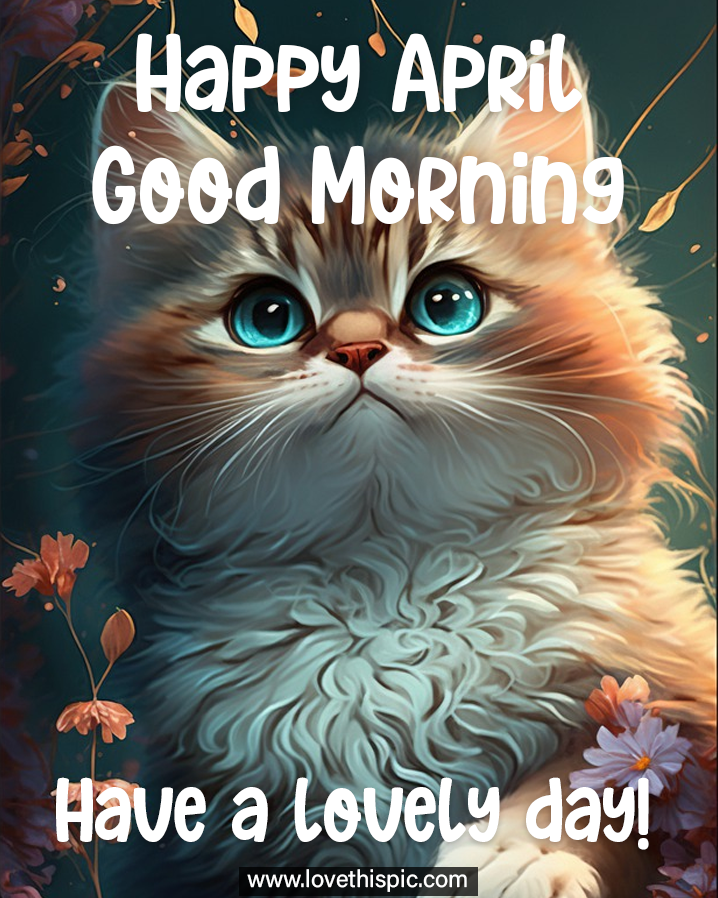 Happy April, Good Morning, Have A Lovely Day Pictures, Photos, and ...
