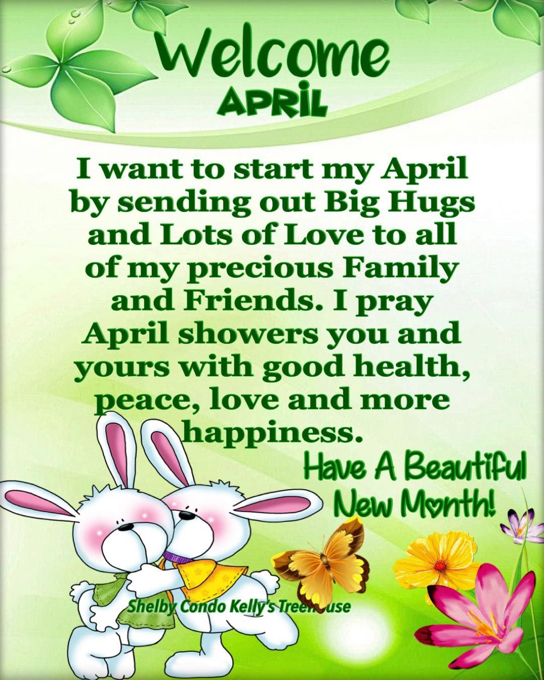 Big Hugs And Lots Of Love To April. Welcome April Pictures, Photos, and ...