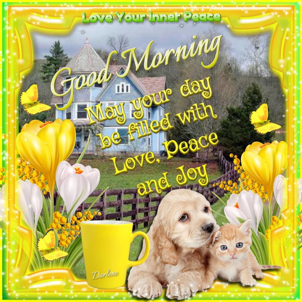 Good Morning With Love, Peace And Joy Pictures, Photos, and Images for ...