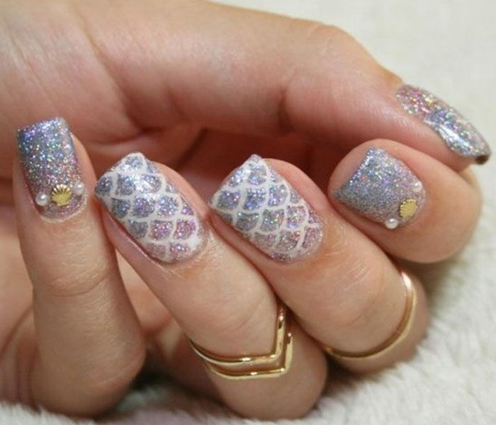 Diamond Glitter Short Nails Pictures, Photos, and Images for Facebook ...