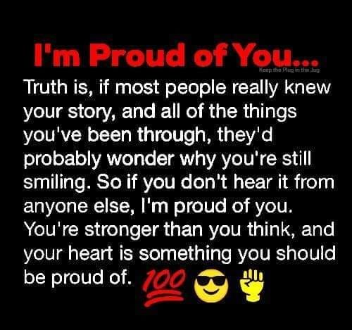 I'm Proud Of You... Pictures, Photos, and Images for Facebook, Tumblr ...