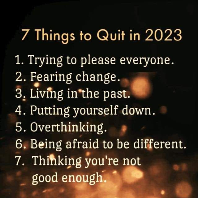 7 Things To Quit In 2023 Pictures, Photos, and Images for Facebook ...