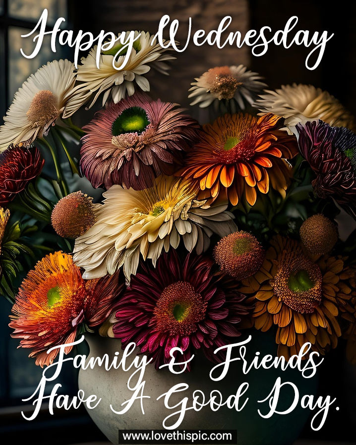 Family & Friends, Happy Wednesday, Have A Good Day Pictures, Photos ...