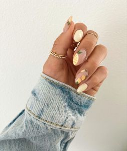 Lemon French Nail Design Pictures, Photos, and Images for Facebook ...