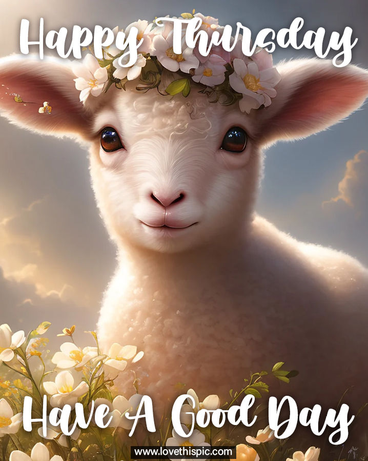 Beautiful Lamb - Happy Thursday, Have A Good Day Pictures, Photos, and ...