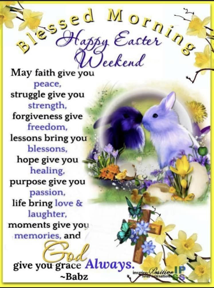 Blessed Morning. Happy Easter Weekend Pictures, Photos, and Images for Facebook, Tumblr ...