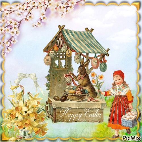 Happy Easter Vintage Quote Pictures, Photos, and Images for Facebook ...