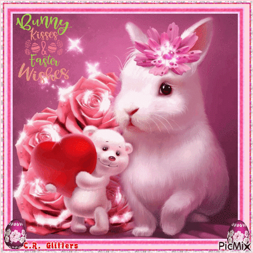 Bunny Kisses & Easter Wishes Pictures, Photos, and Images for Facebook ...