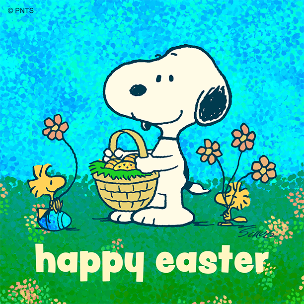Happy Easter With Snoopy & Woodstock Pictures, Photos, and Images for ...