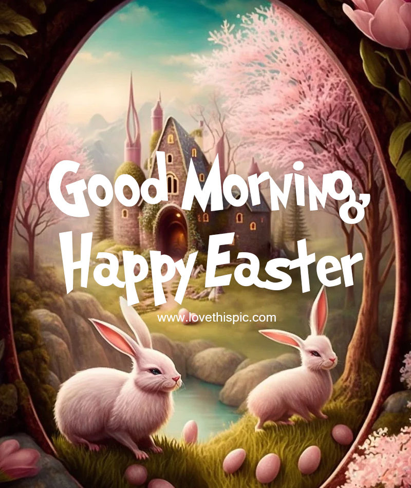 Good Morning, Have A Happy Easter Pictures, Photos, and Images for ...