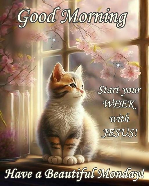 Start Your Week With Jesus! Good Morning & Have A Beautiful Monday ...