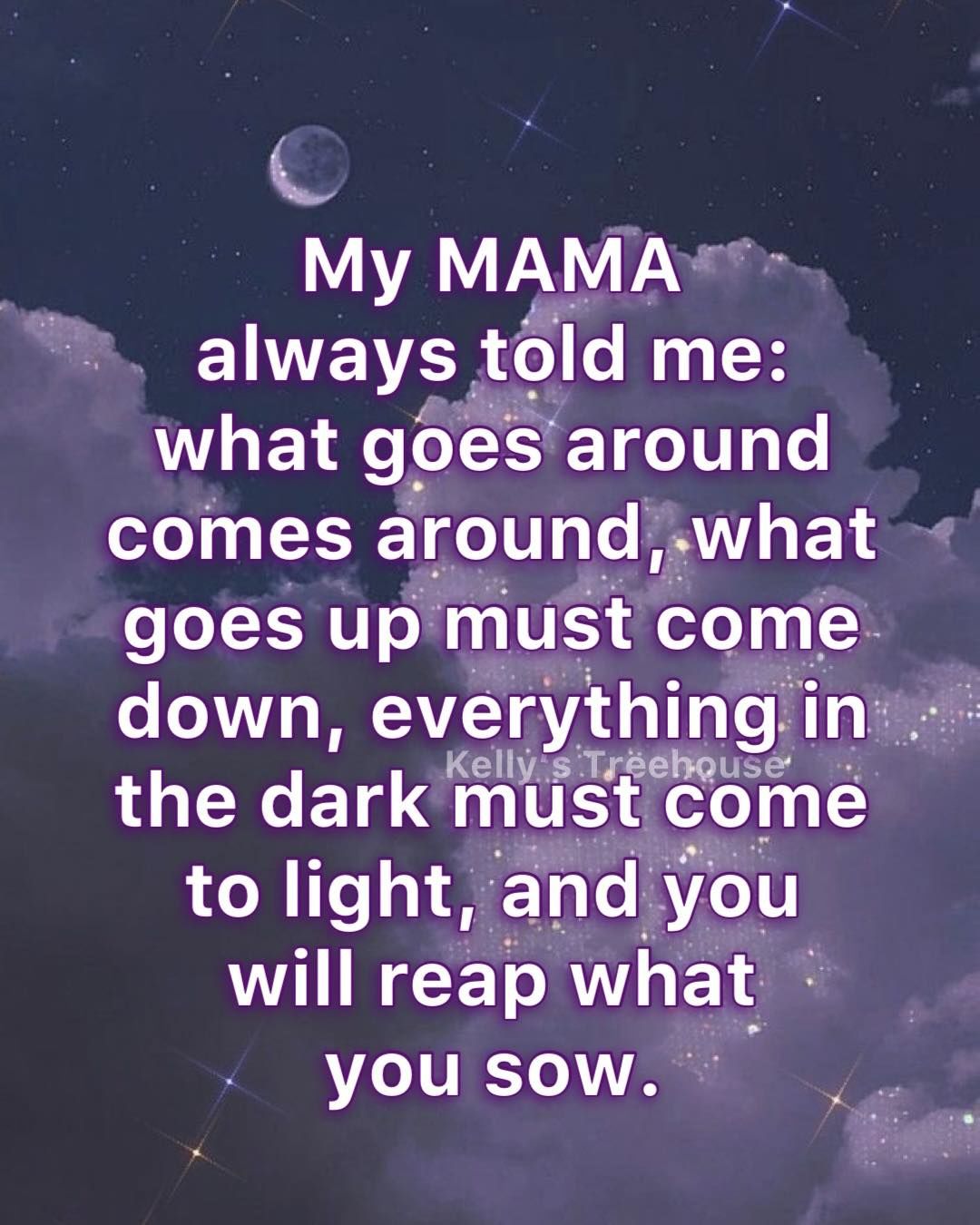 My Mama Always Told Me: What Goes Around Comes Around, What Goes Up ...