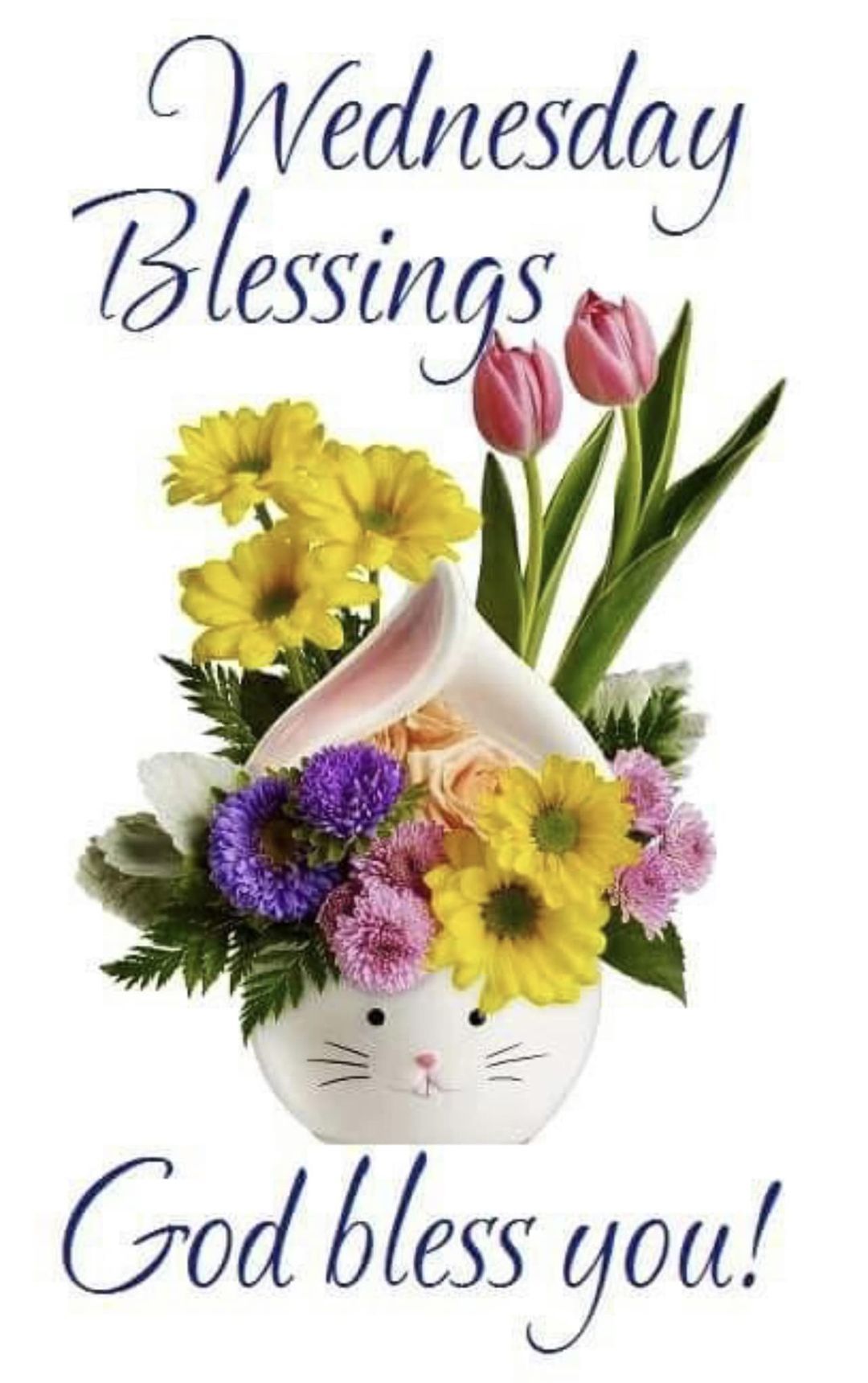 Floral Wednesday Blessings Greeting Pictures, Photos, and Images for ...