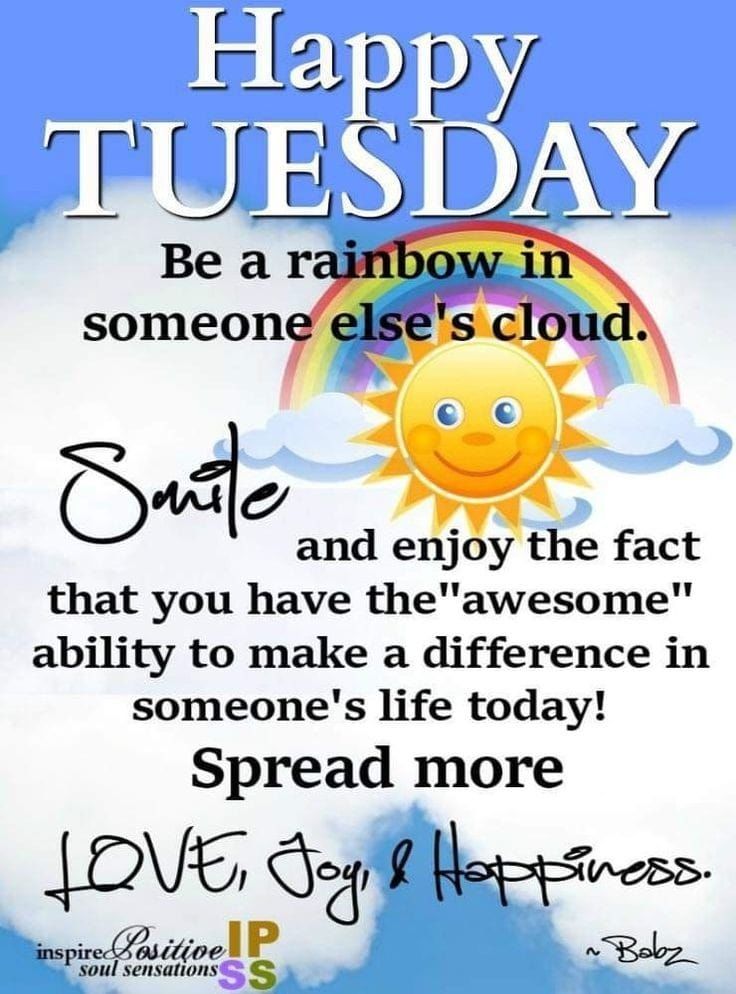 Positive Happy Tuesday Message Pictures, Photos, and Images for ...