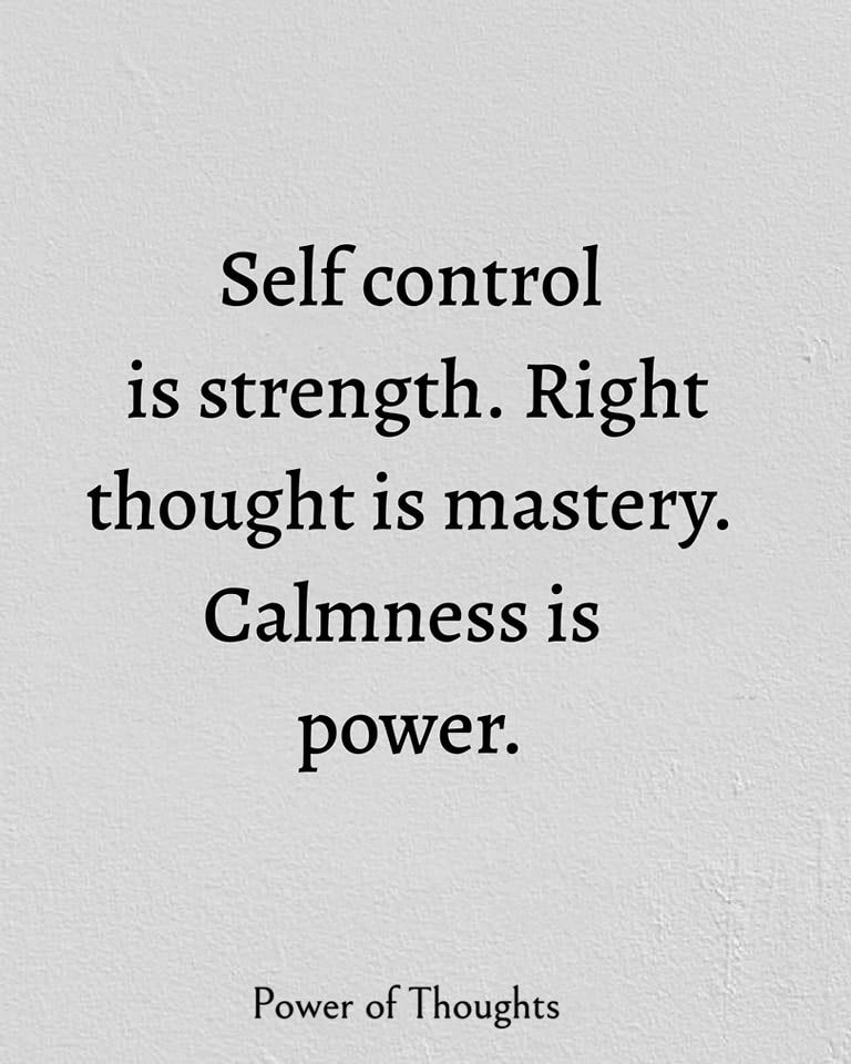 Self Control Is Strength. Pictures, Photos, and Images for Facebook ...
