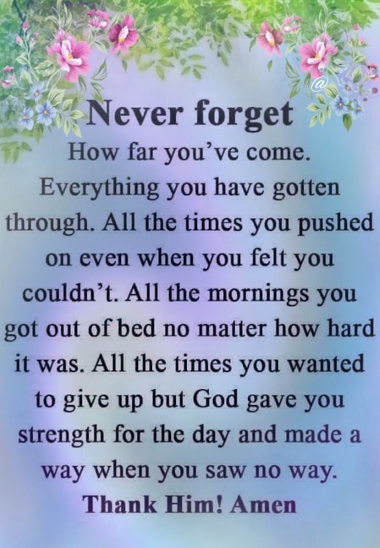 Never Forget How Far You've Come. Pictures, Photos, and Images for ...