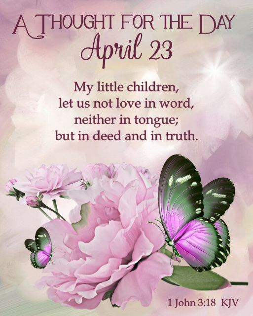 Thought For The Day For April 23 Pictures, Photos, and Images for ...