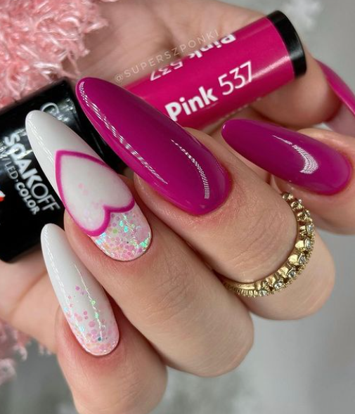 Beautiful Fuchsia Nails Pictures, Photos, and Images for Facebook ...