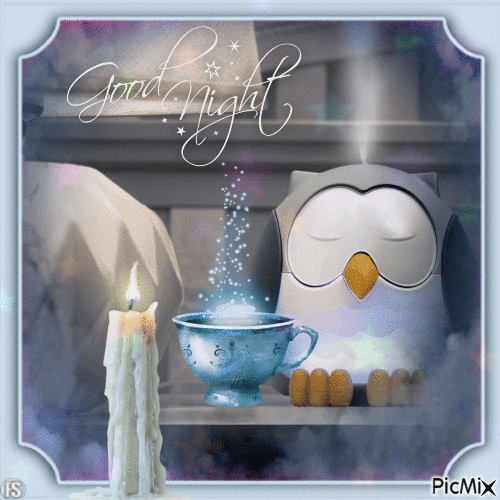 Good Night Gif With Owl Candle Pictures, Photos, and Images for ...