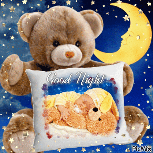 Sleeping Good Night Teddy Bear Pictures, Photos, and Images for ...