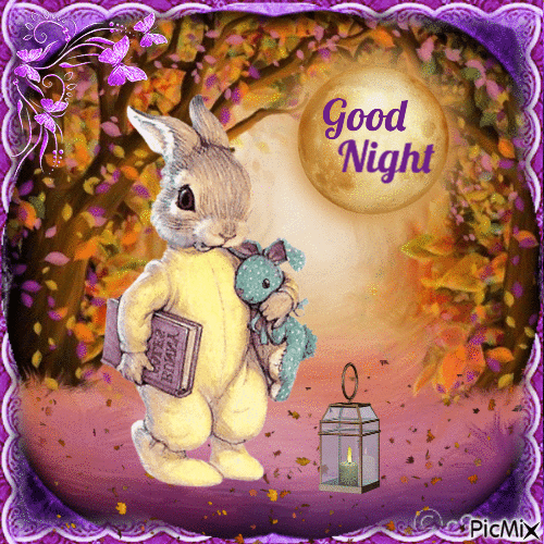 Bunny Ready For Bed: Good Night Gif Pictures, Photos, and Images for ...
