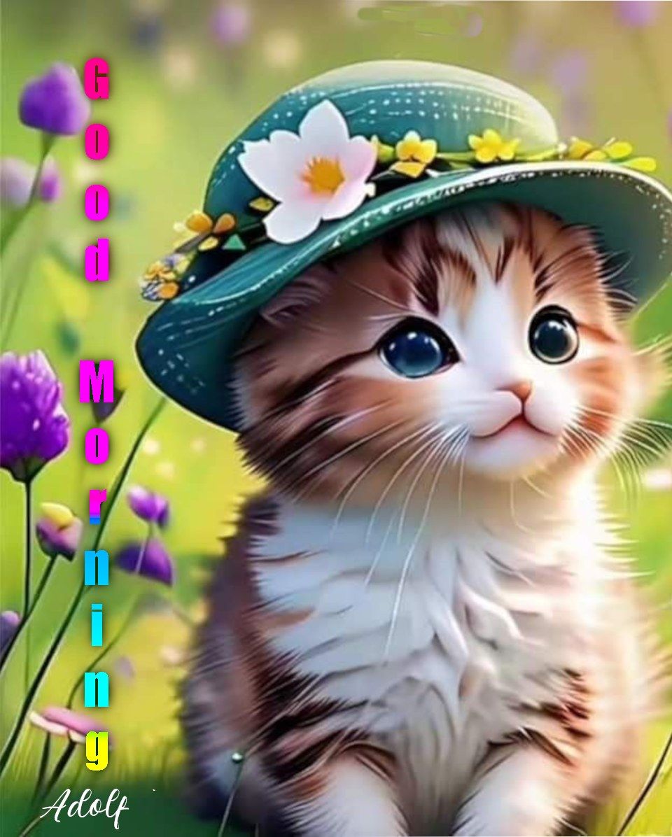 Spring Kitty - Good Morning Pictures, Photos, and Images for Facebook ...