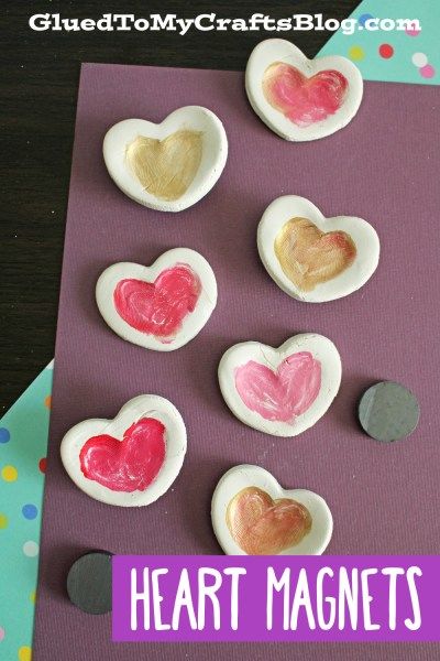 DIY Thumbprint Heart Magnets Pictures, Photos, and Images for Facebook ...